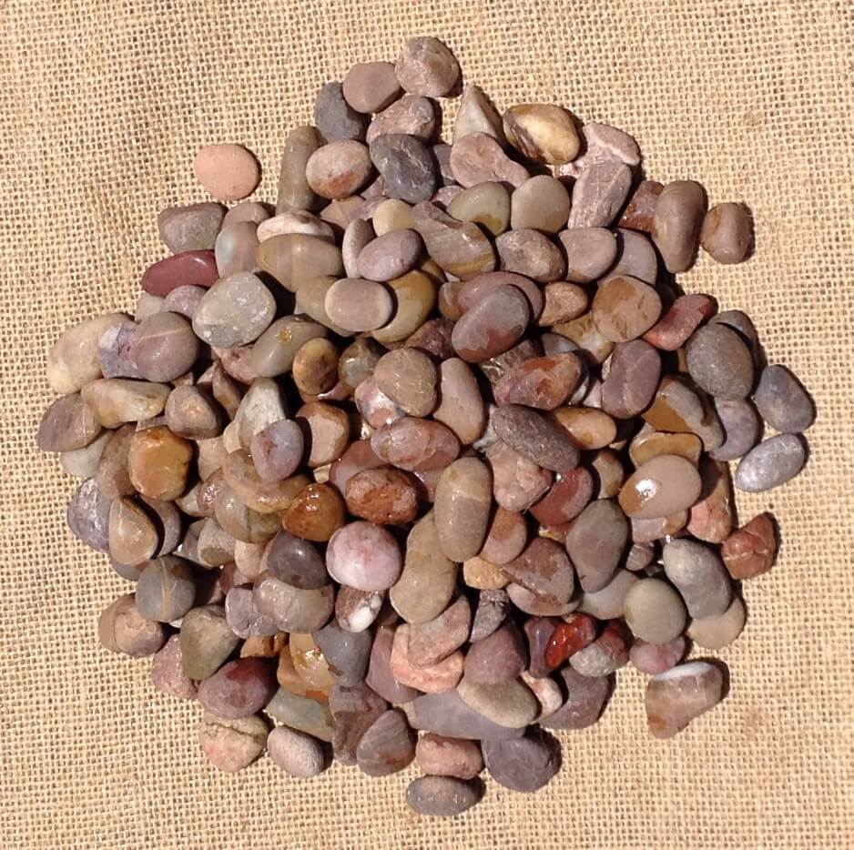Red Polished Pebbles 8mm - 12mm | Bali Garden & Stone